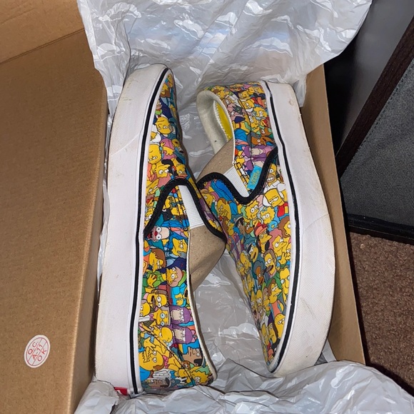 Vans | Shoes | Simpsons Comfycush Vans | Poshmark